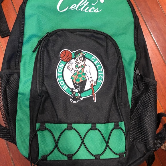 NBA | Bags | Nba Boston Celtics Backpack 8 H X 6 D X 11 W | Poshmark